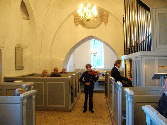 Koncert med orgel og violin i Viskinge Kirke | Bjergsted Lokalhistorisk ...